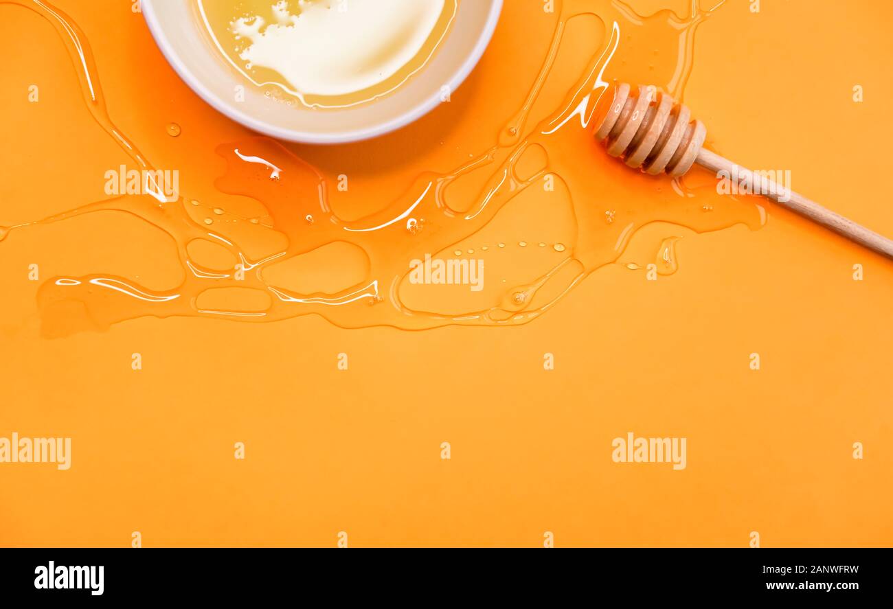 Agave syrup background Stock Photo - Alamy