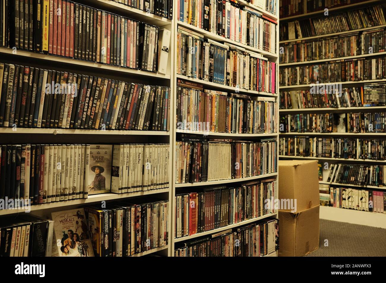 Boxes display cases hi-res stock photography and images - Alamy