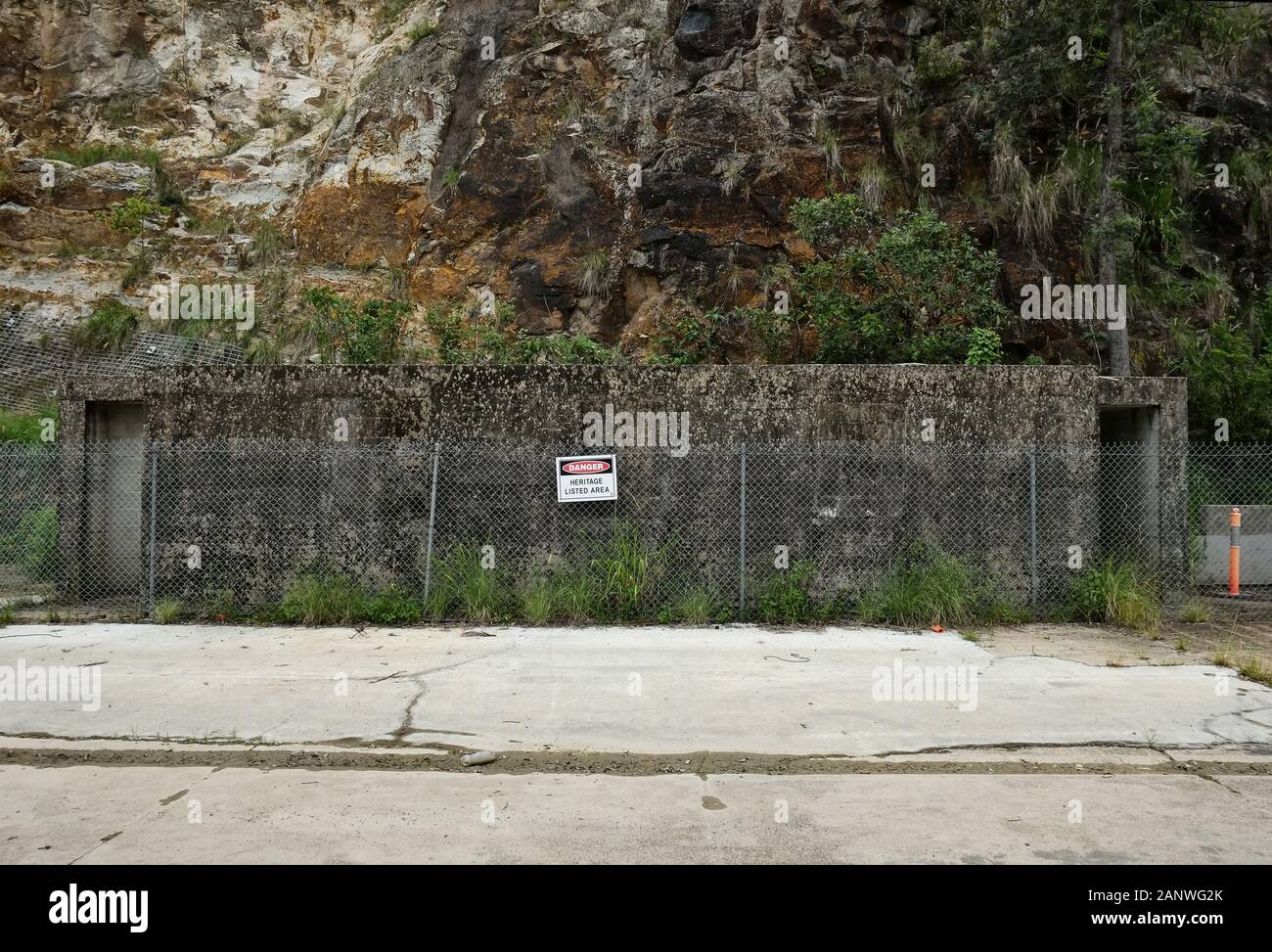 WW2 Air Raid Shelter at Howard Smith Wharves under the Story Bridge ...