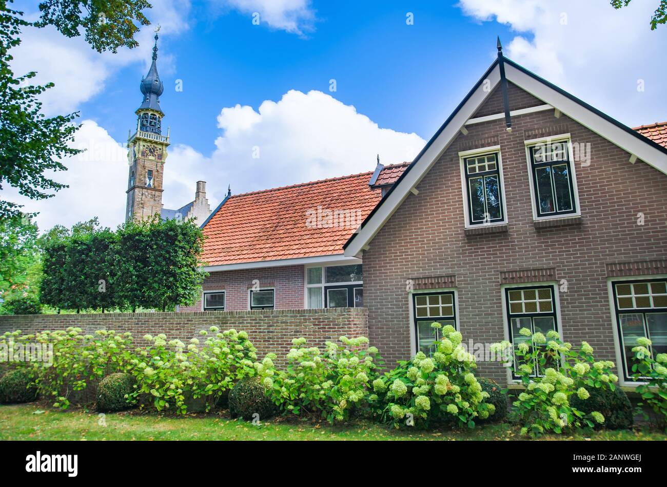 Veere, in the region of Walcheren in the province of Zeeland ...