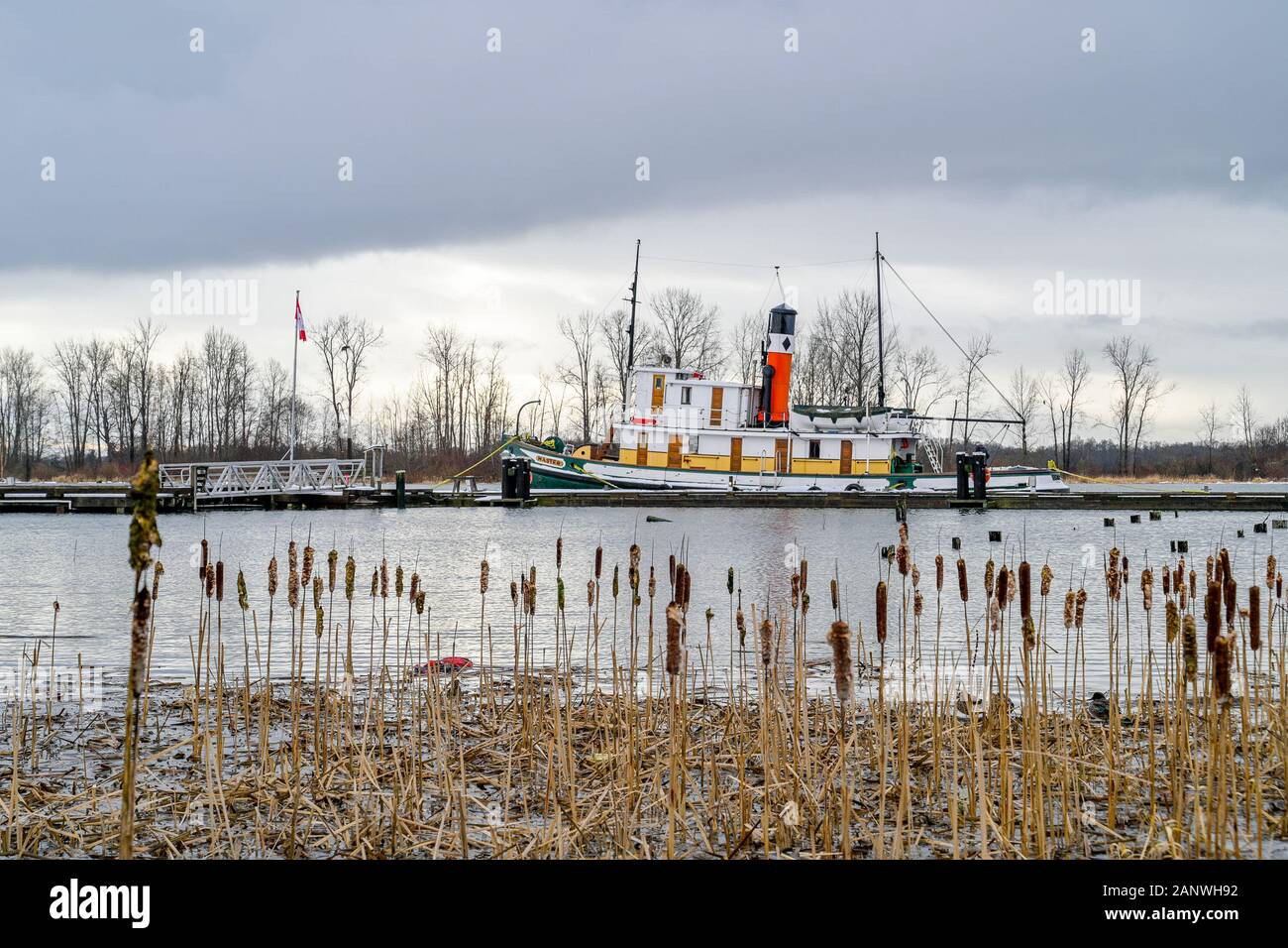 S.S. Master, only surviving west coast steam powered tug boat, Fraser ...