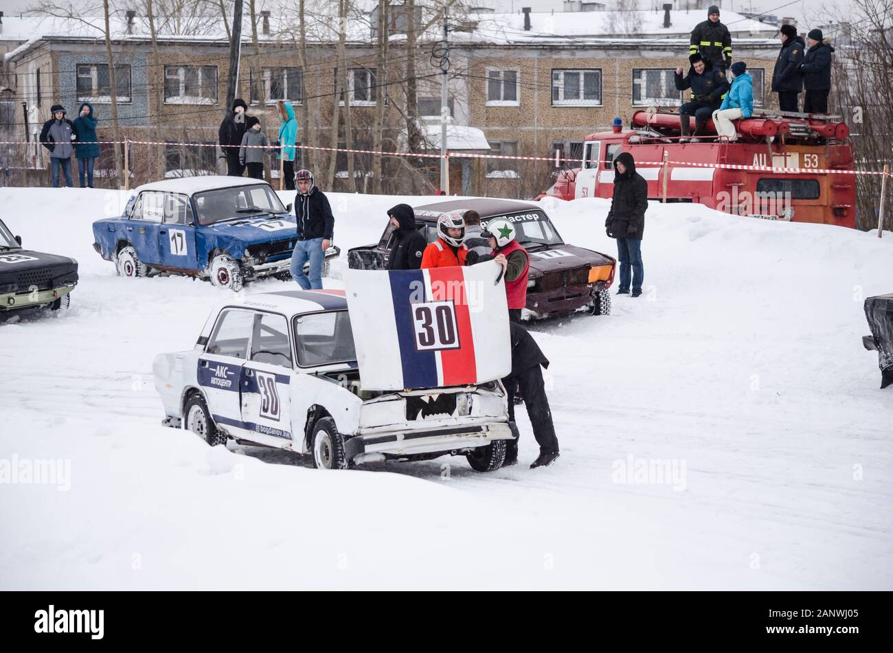 Lada car russia hi-res stock photography and images - Alamy