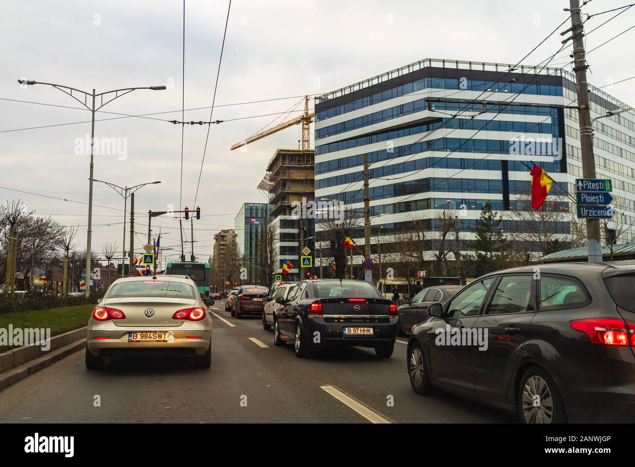 Trafic bucuresti hi-res stock photography and images - Alamy