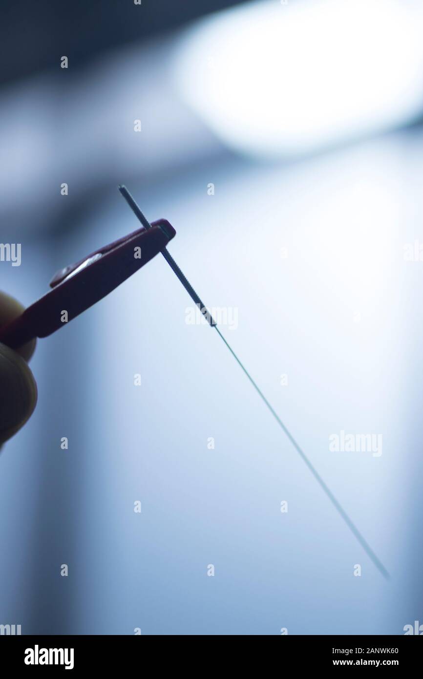 Percutaneous electrolysis therapy hi-res stock photography and images - Alamy