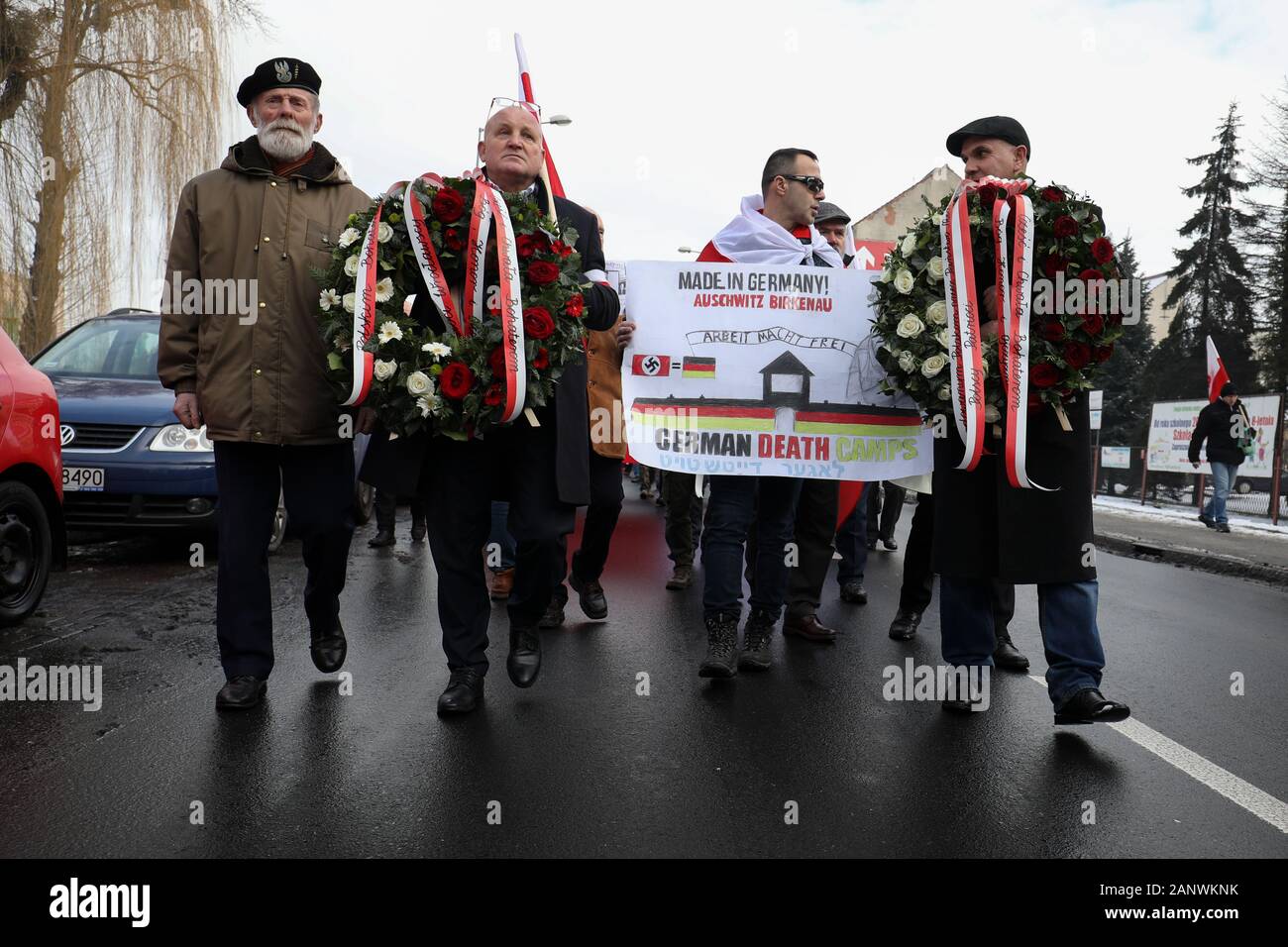 Auschwitz-Birkenau, Poland -27 January 2019:Piotr Rybak during the ...