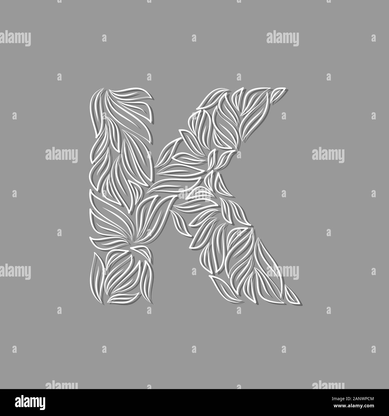 Lettering letter k hi-res stock photography and images - Alamy
