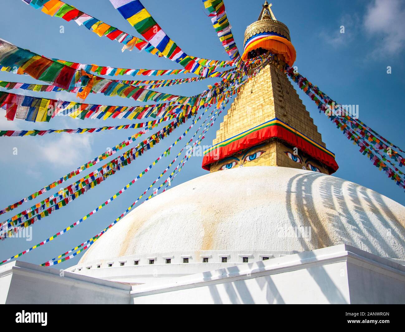Boudhanat buddhism kathmandu nepal hi-res stock photography and images ...