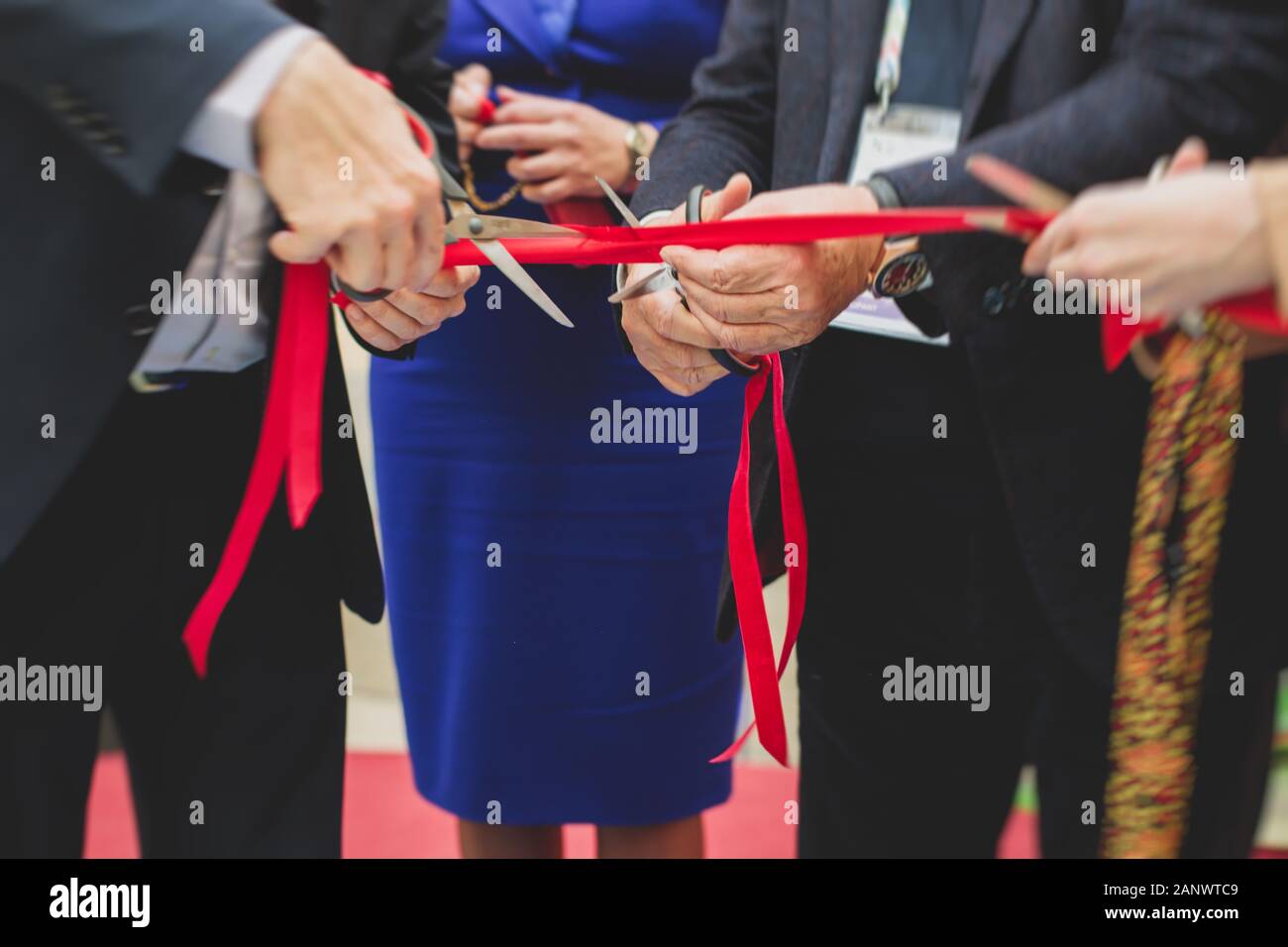 Ribbon Cutting Ceremony Building High Resolution Stock Photography and ...