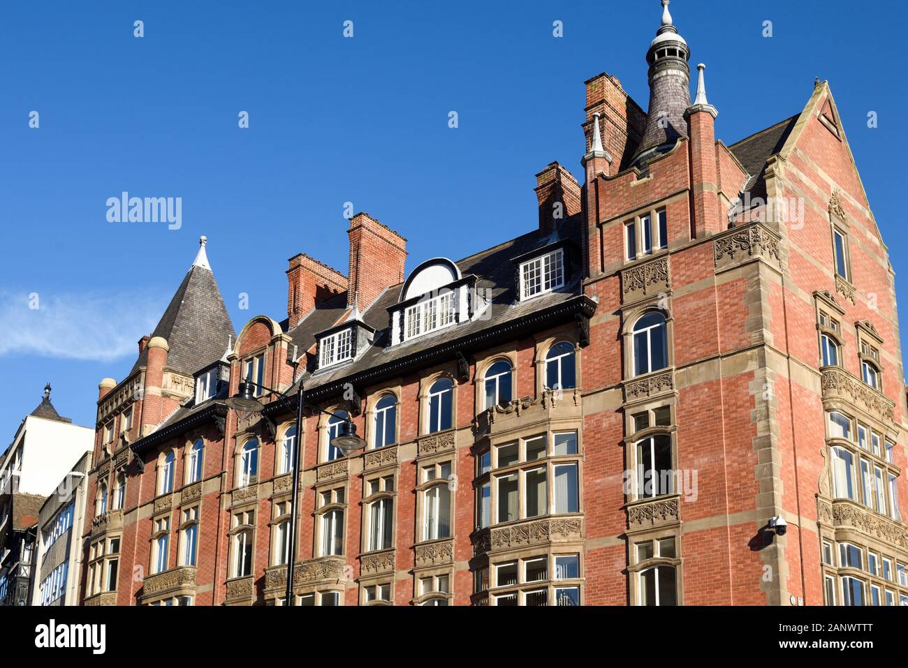 Nottingham City England Architecture, UK Stock Photo - Alamy