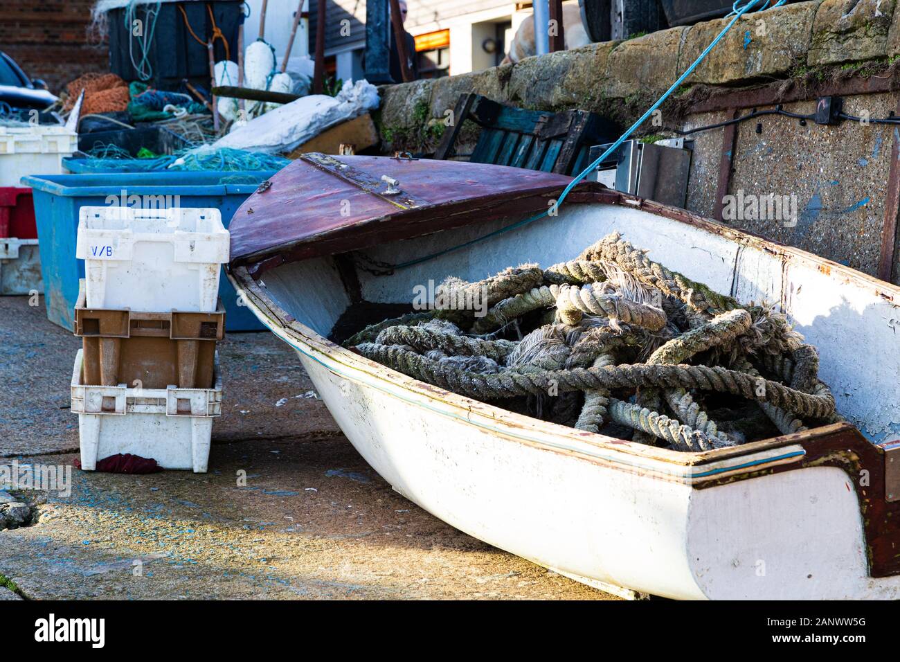 Plastic rowing boat hi-res stock photography and images - Alamy