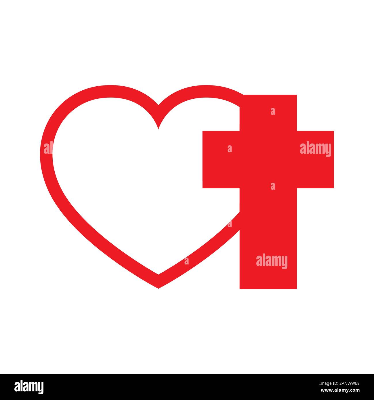 Red Christian Cross Png