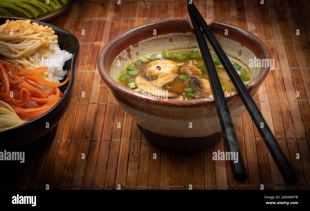 Red miso bowl hi-res stock photography and images - Alamy