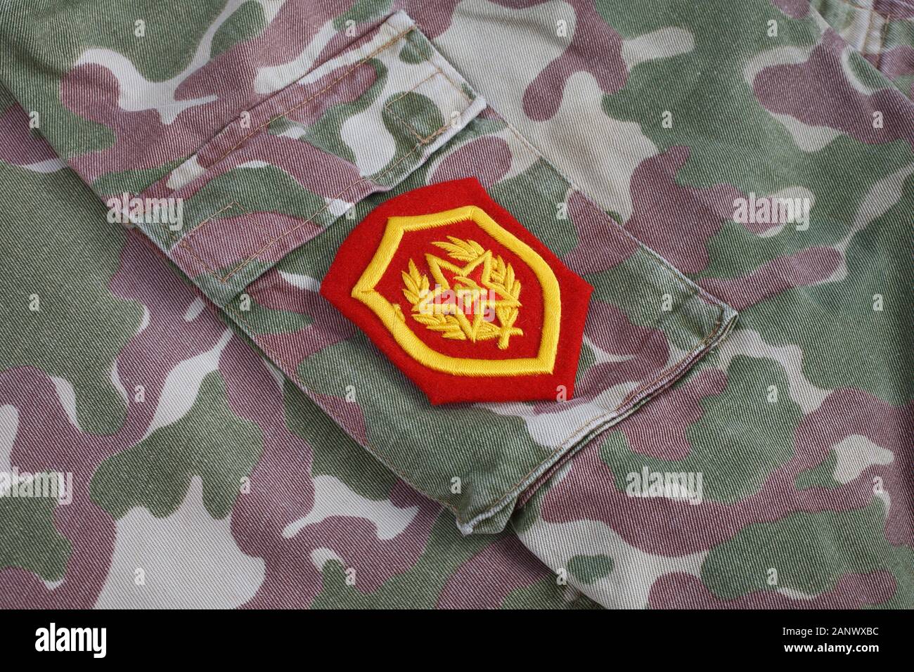 USSR military uniform - Soviet Army Mechanized infantry shoulder patch ...