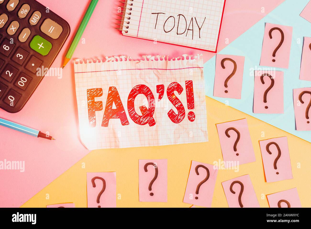 Conceptual Hand Writing Showing Faq S Concept Meaning List Of Questions And Answers Relating To