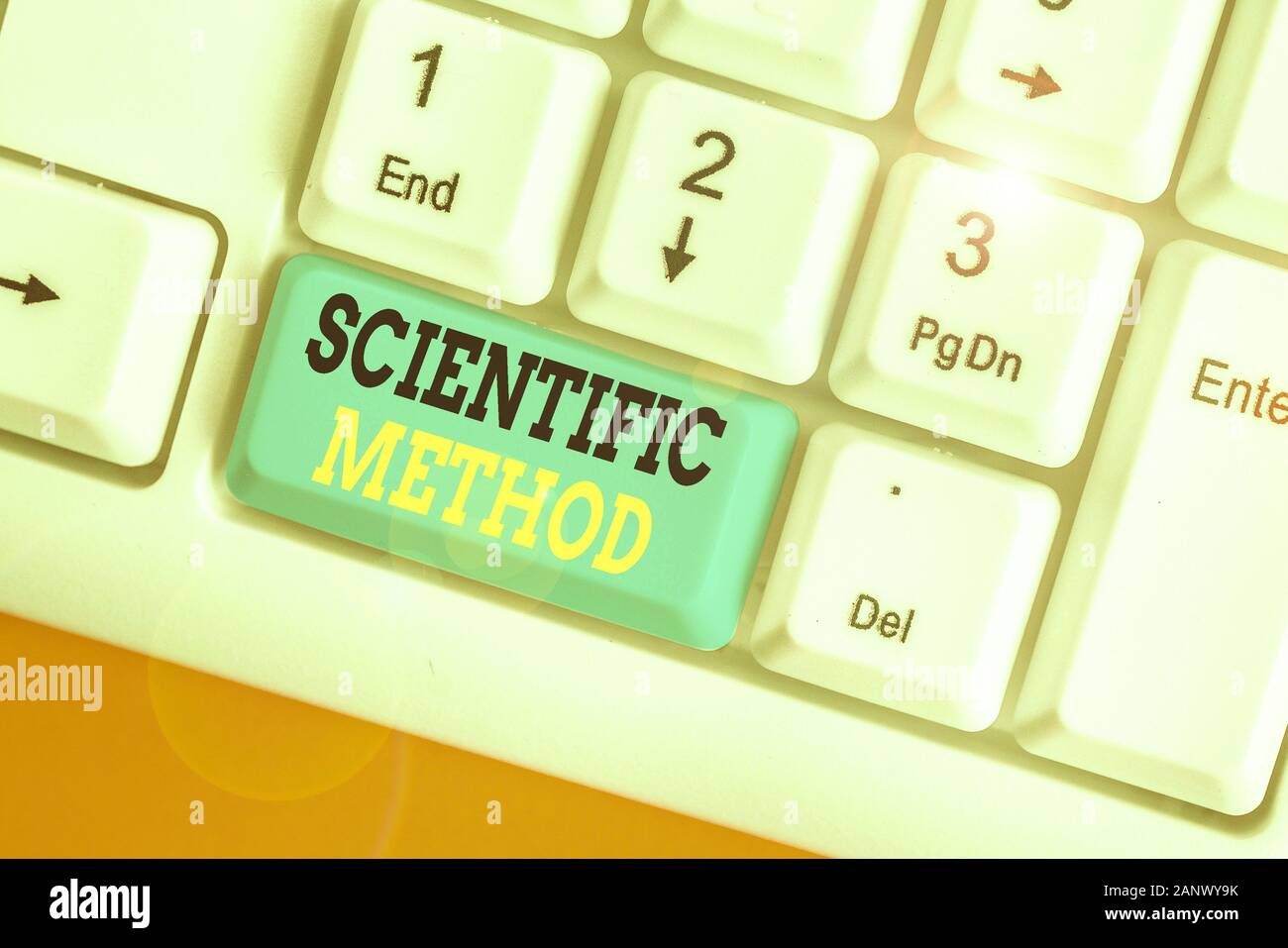 Writing note showing Scientific Method. Business concept for method of ...