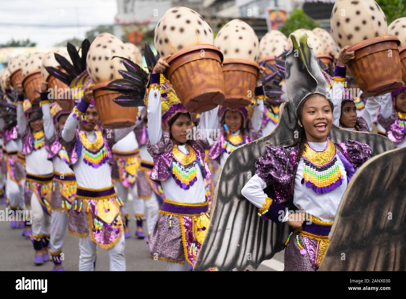 Cebu City, Philippines. 19th Jan, 2020. Street dancers taking part in ...
