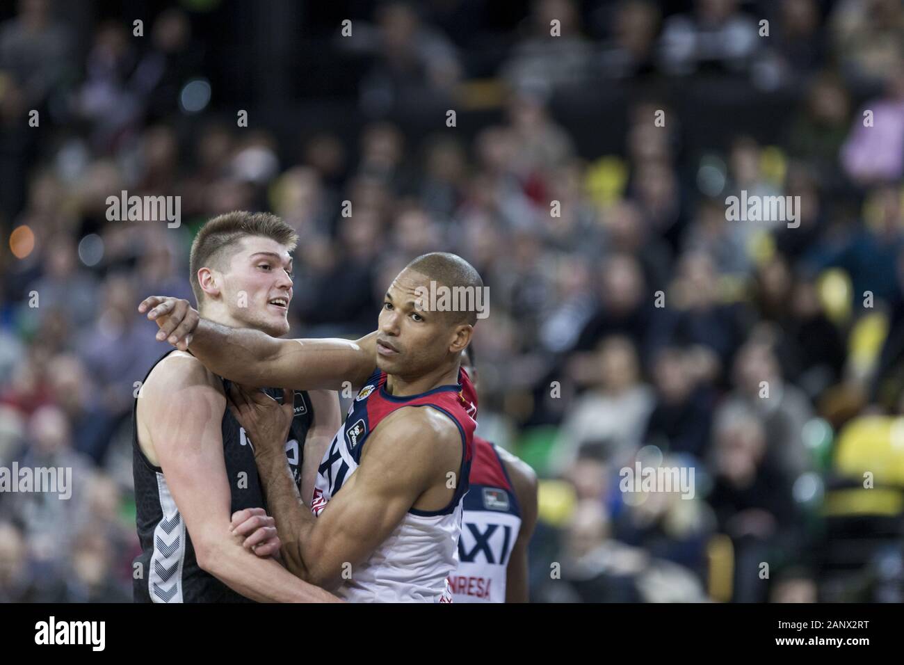 Bilbao, Basque Country, SPAIN. 19th Jan, 2020. BEN LAMMERS (L) and ...