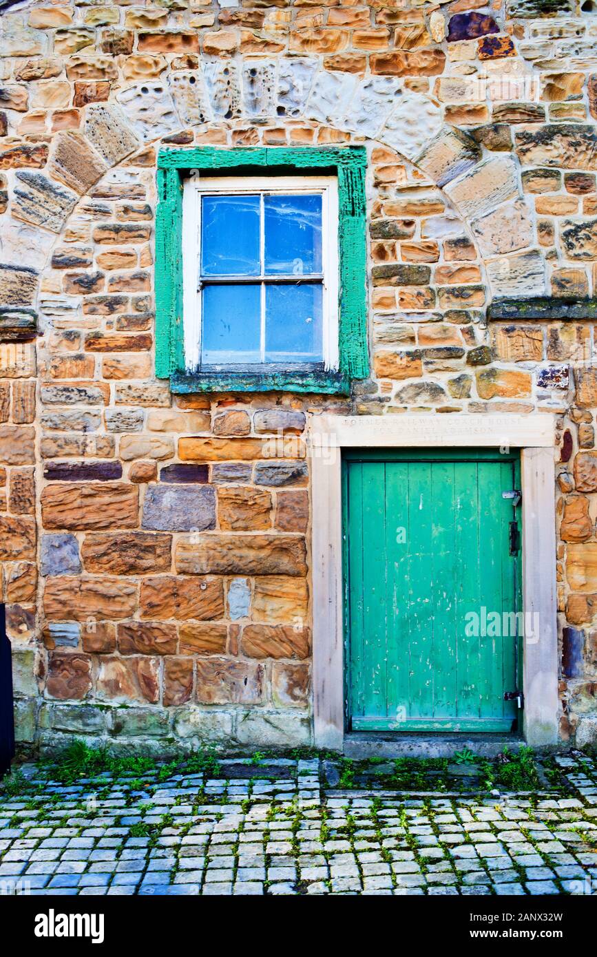 Daniel Adamson Coach House, Shildon, County Durham, England Stock Photo ...