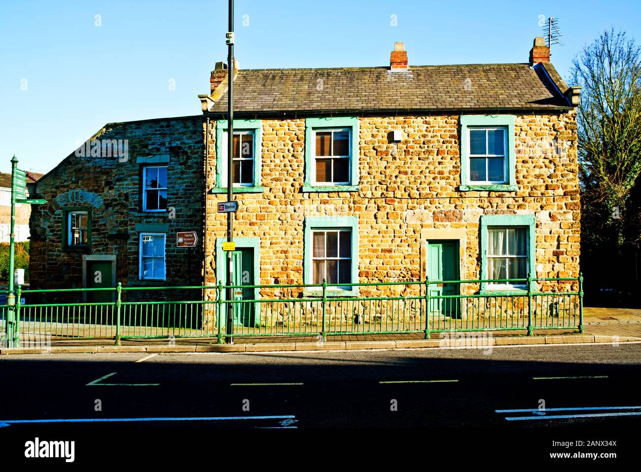 Daniel Adamson Coach House, Shildon, County Durham, England Stock Photo ...