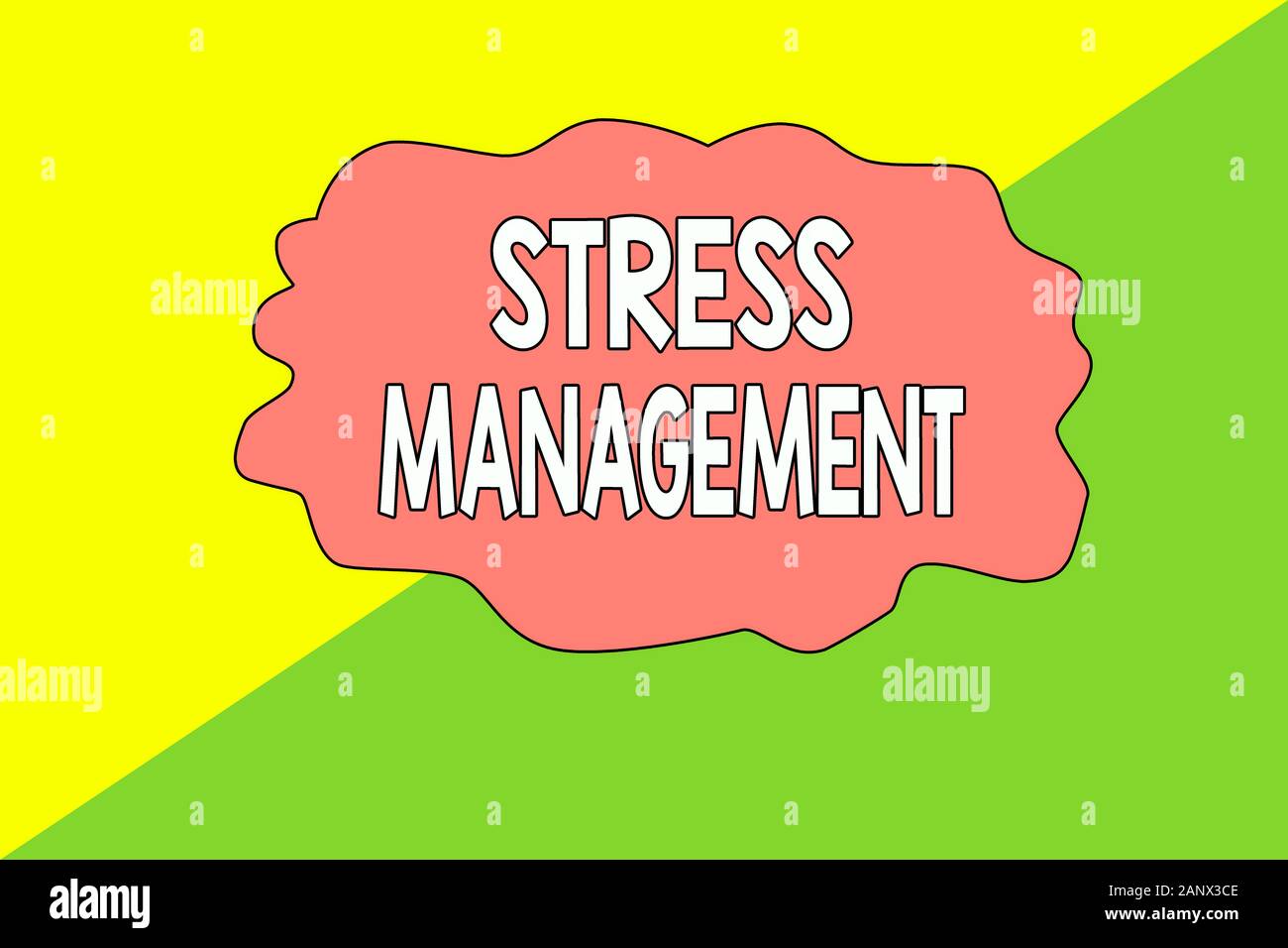 Conceptual hand writing showing Stress Management. Concept meaning ...