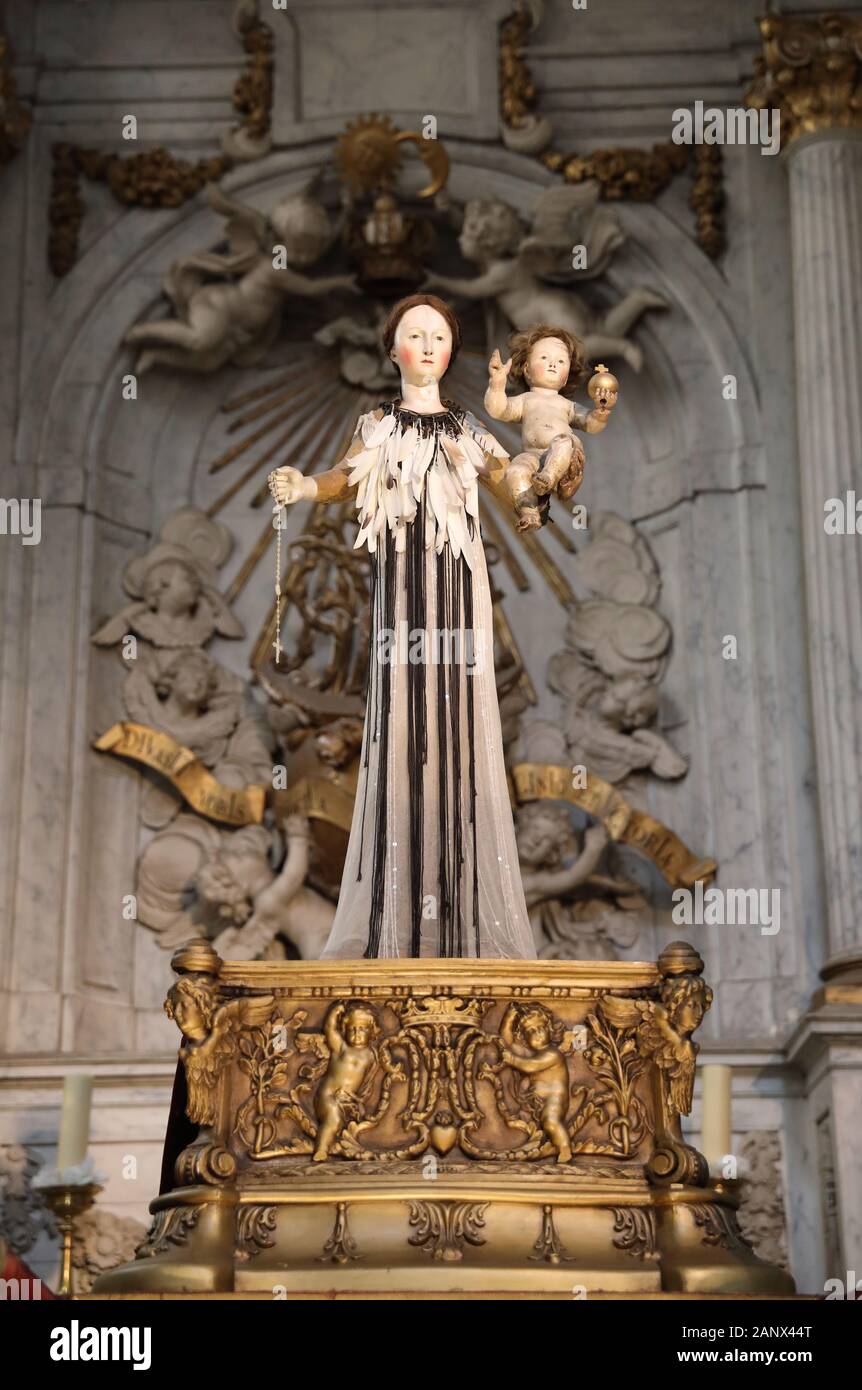 In St Andrew's Church in the fashion district of Antwerp, the Virgin ...
