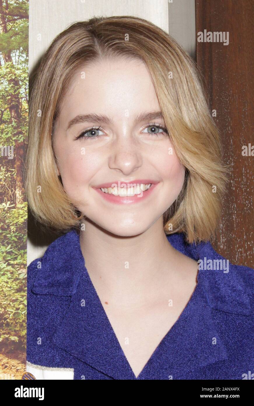 Los Angeles, USA. 13th Jan, 2020. Mckenna Grace 01/13/2020 "Troop Zero ...