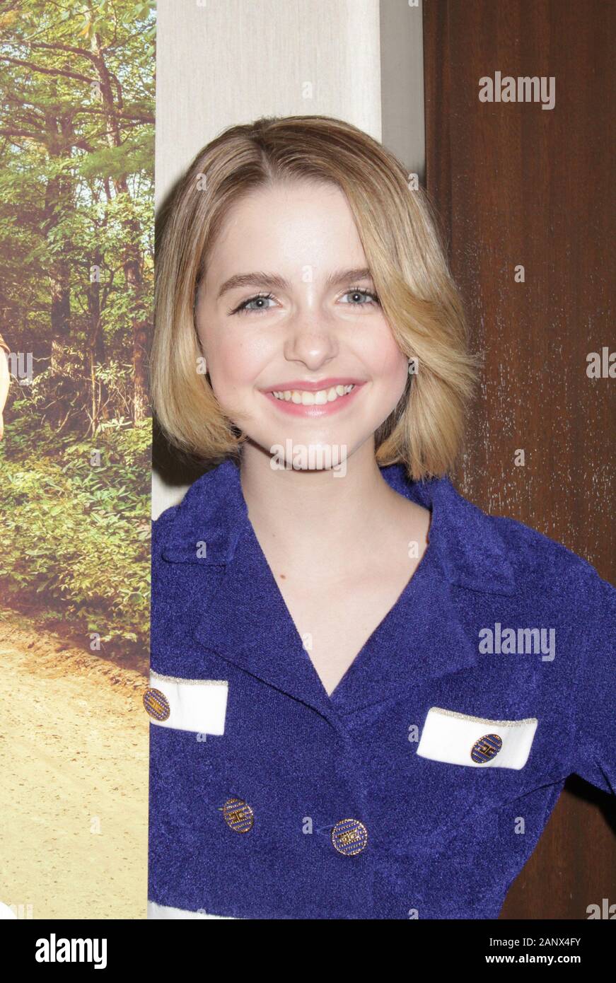 Los Angeles, USA. 13th Jan, 2020. Mckenna Grace 01/13/2020 "Troop Zero ...