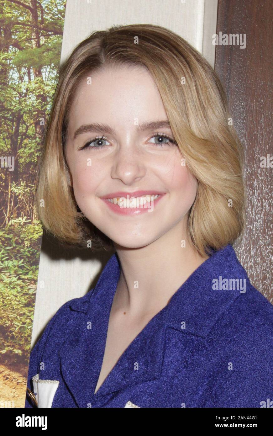 Los Angeles, USA. 13th Jan, 2020. Mckenna Grace 01/13/2020 "Troop Zero ...
