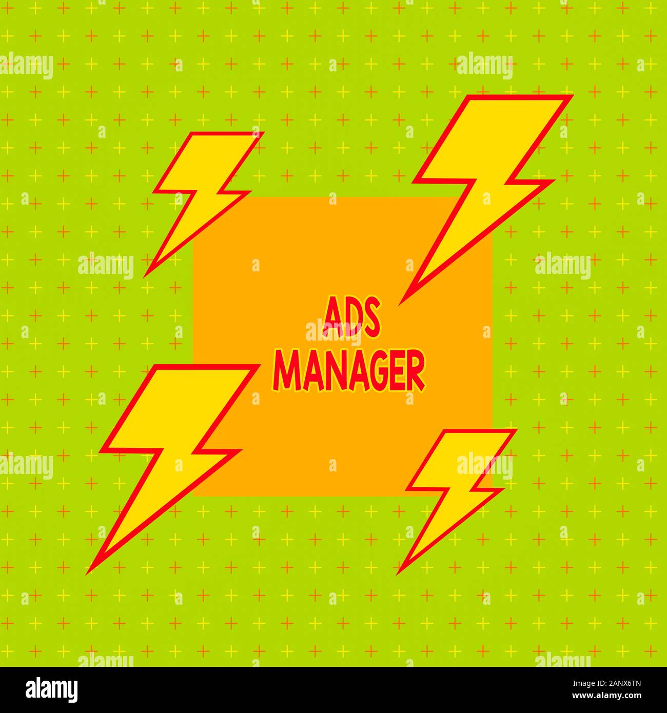 Text sign showing Ads Analysisager. Business photo text oversee and ...