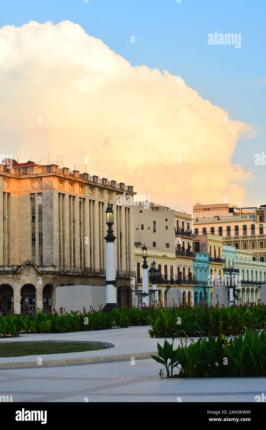 The rich heritage of historic buildings in Old Havana, Cuba Stock Photo ...