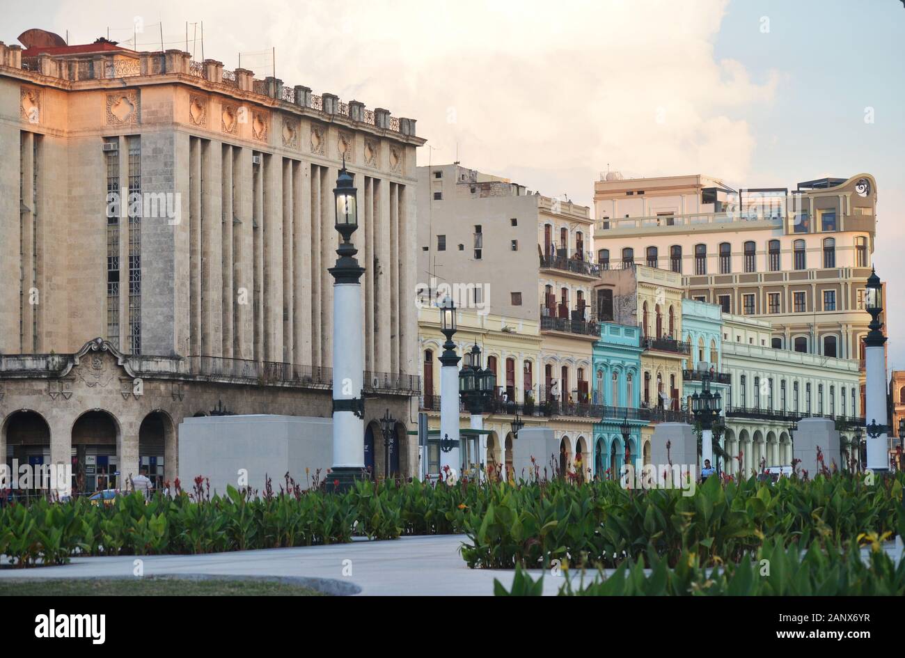 The rich heritage of historic buildings in Old Havana, Cuba Stock Photo ...