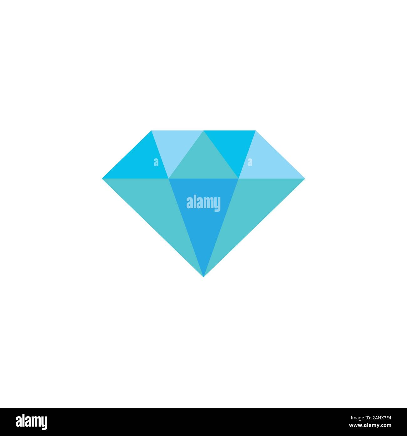 blue diamond geometric simple logo vector Stock Vector Image & Art - Alamy