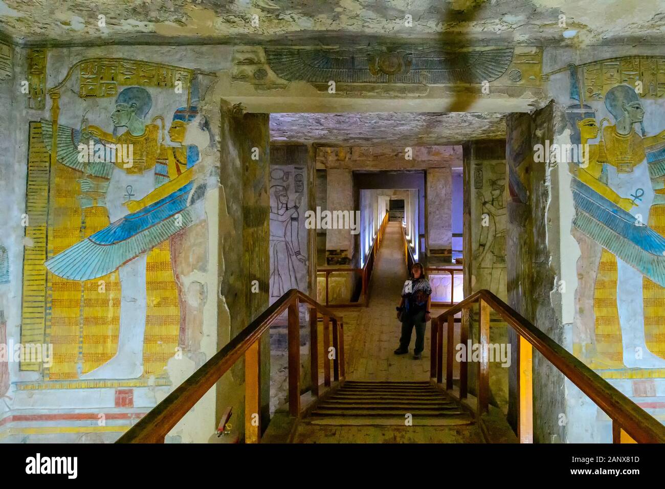 Egyptian goddess ma'at hi-res stock photography and images - Alamy