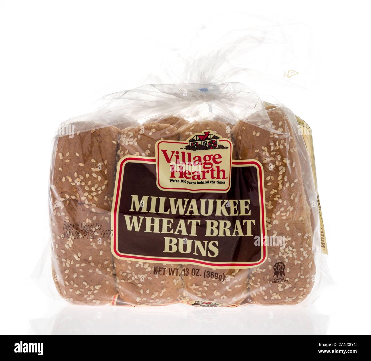 Winneconne, WI - 19 January 2019 : A package of Village Hearth ...