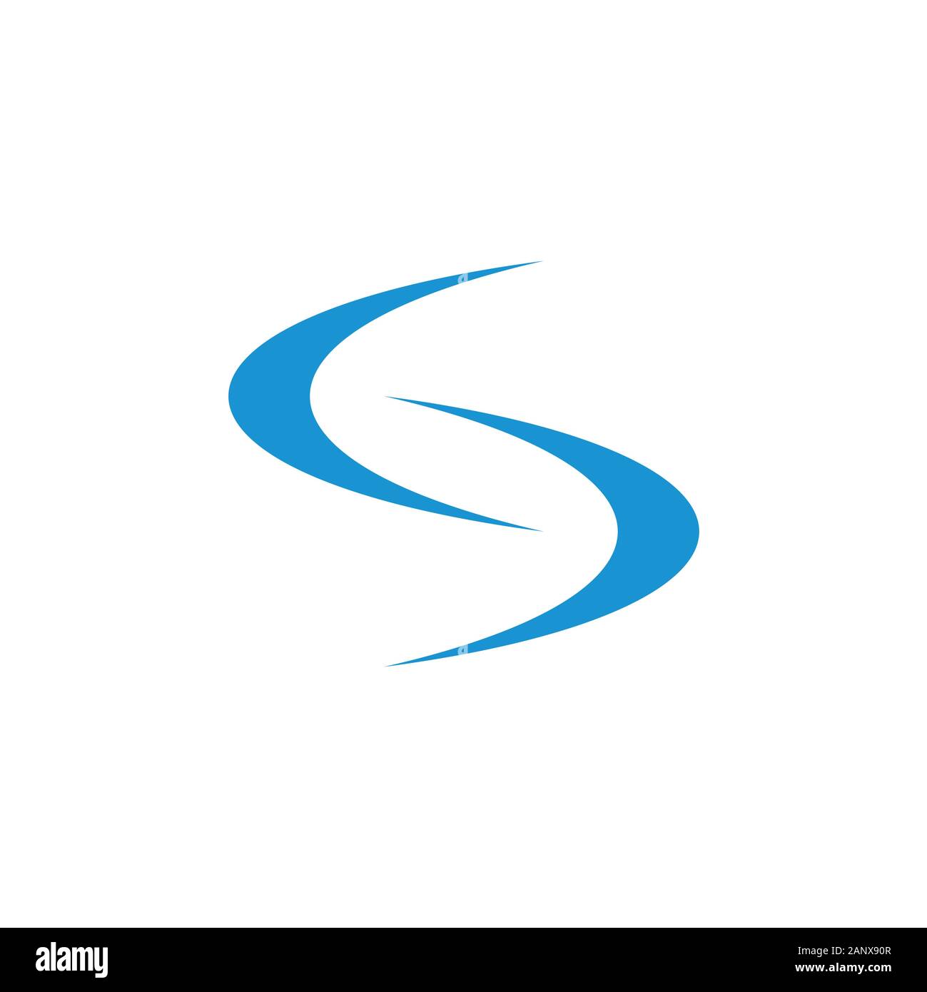letter s opposite arrow logo vector Stock Vector Image & Art - Alamy