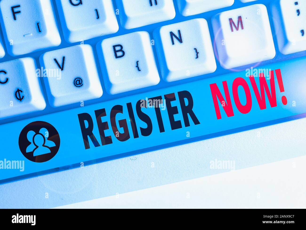 Handwriting text writing Register Now. Conceptual photo official list ...