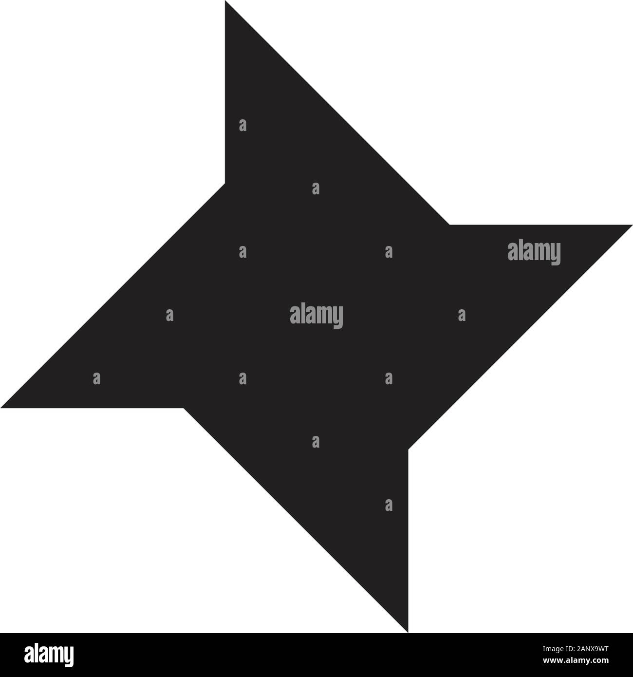 abstract geometric dynamic shape sport logo vector Stock Vector Image ...