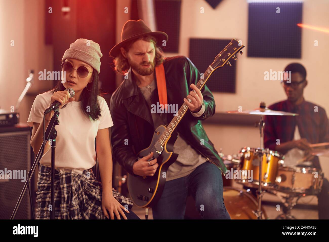 Asian guitarist hi-res stock photography and images - Alamy