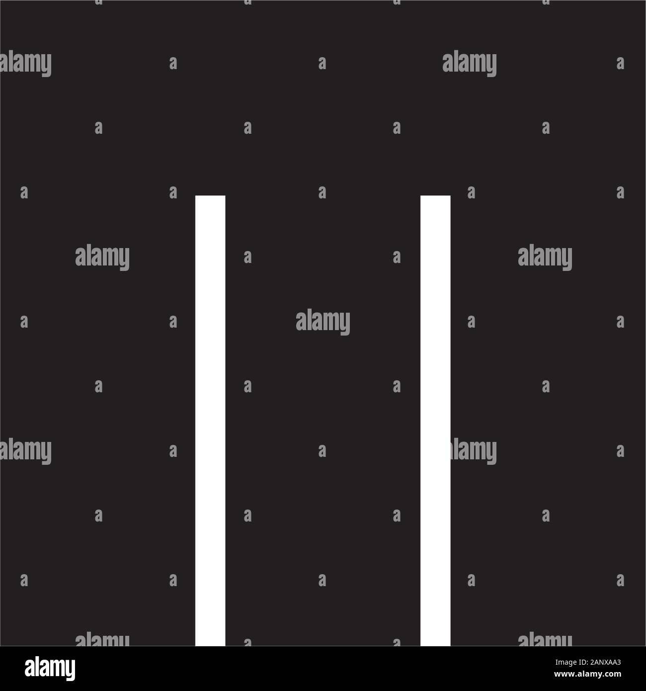 letter m simple square geometric logo vector Stock Vector Image & Art ...