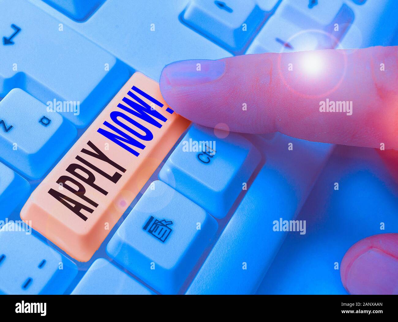 Conceptual hand writing showing Apply Now. Concept meaning request ...