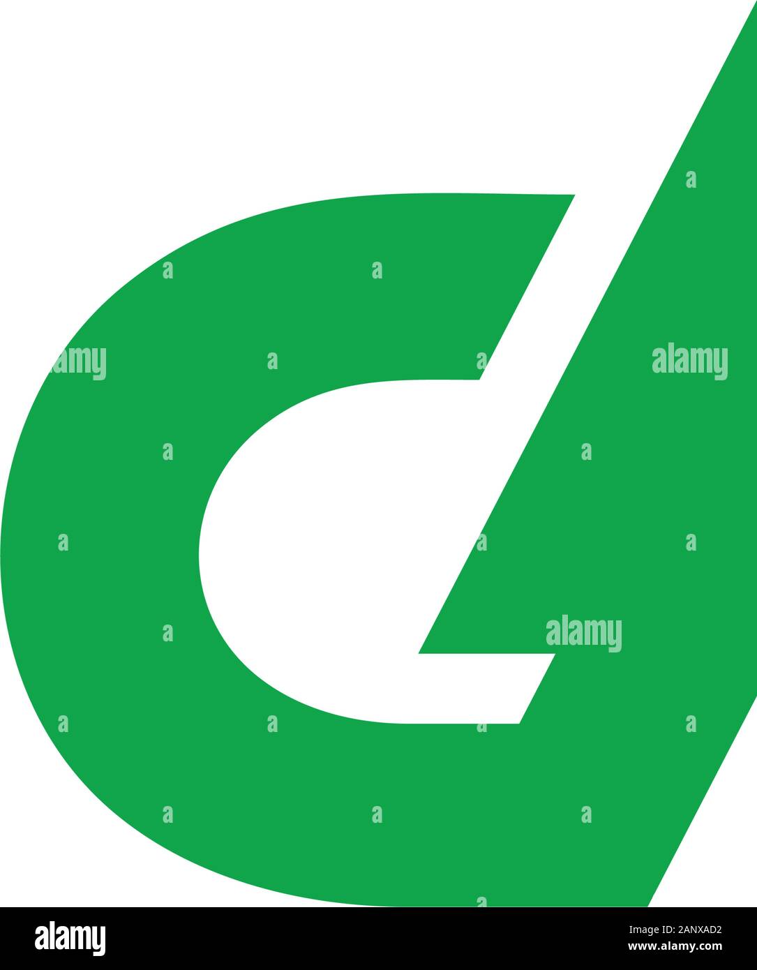letter c pine tree geometric simple logo vector Stock Vector Image ...