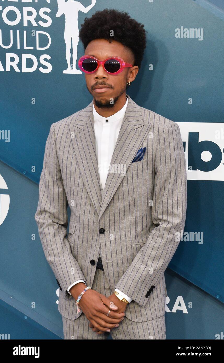 Los Angeles, United States. 19th Jan, 2020. Darrell Britt-Gibson ...