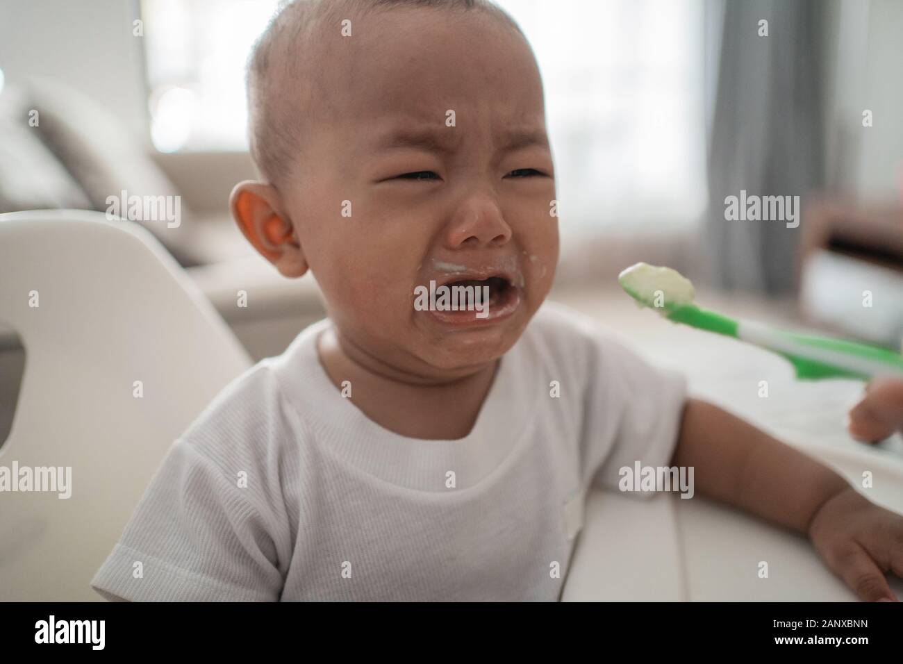 Crying Child For Food Stock Photos & Crying Child For Food Stock Images ...