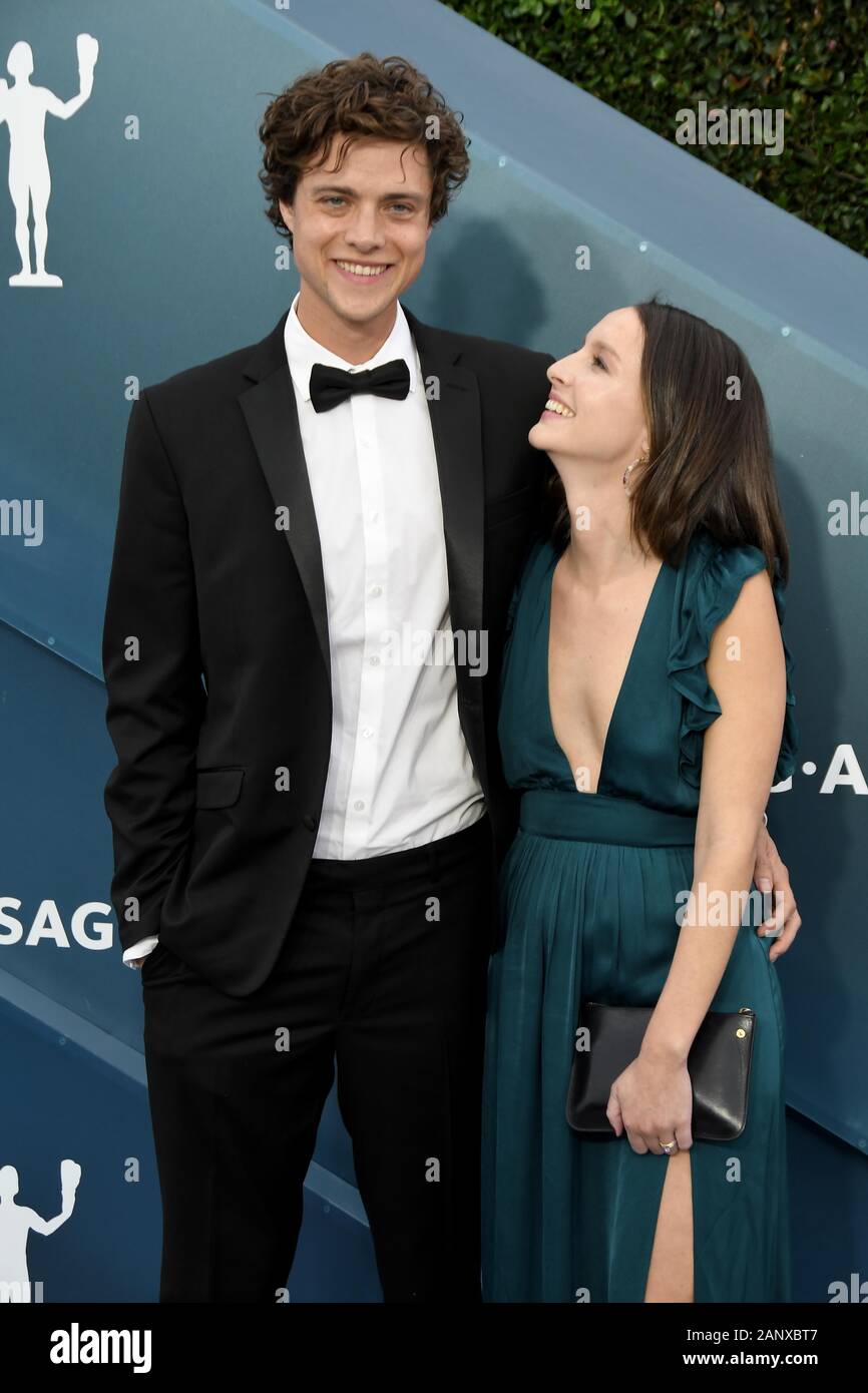 Los Angeles, California, USA. 19th Jan 2020. Douglas Smith arrives for ...