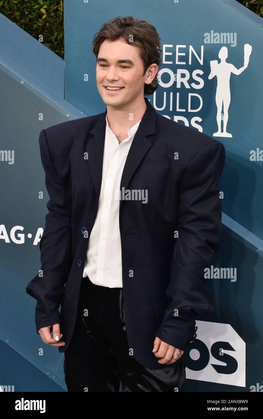 Los Angeles, United States. 19th Jan, 2020. Casey Thomas Brown arrives ...