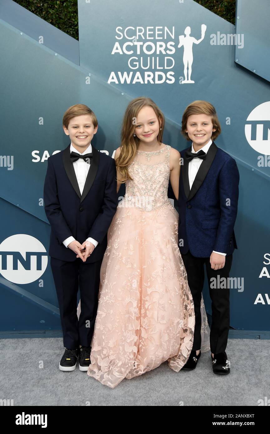 Los Angeles, California, USA. 19th Jan 2020. Nicholas Crovetti, Cameron ...