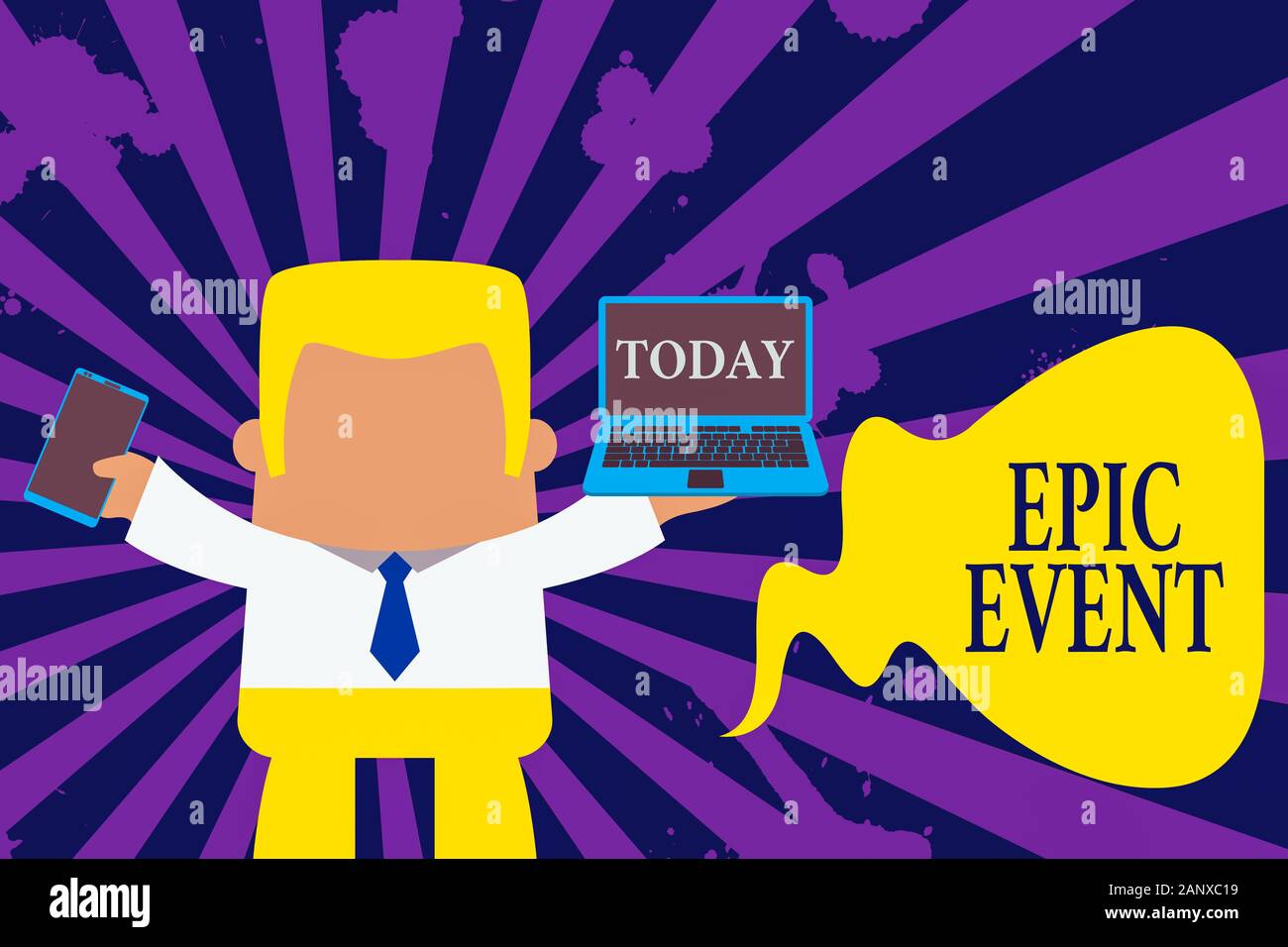 Text sign showing Epic Event. Business photo showcasing pertaining to a ...