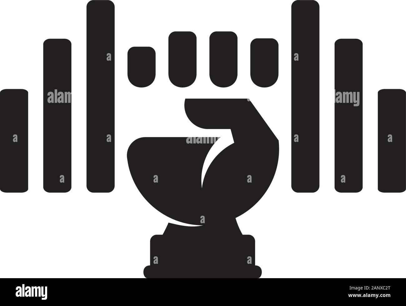 Creative financial economic logo design Stock Vector Images - Alamy