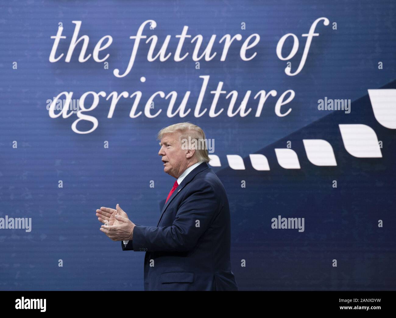Austin, Texas, USA. 19th Jan, 2020. U.S. President DONALD J. TRUMP ...