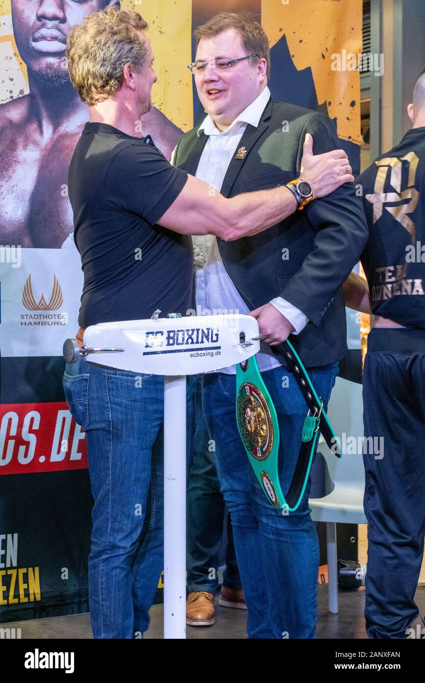 Hamburg, Europa-Passage, 17.01.2020, SES Boxing- / EC Boxing- Box-Gala ...